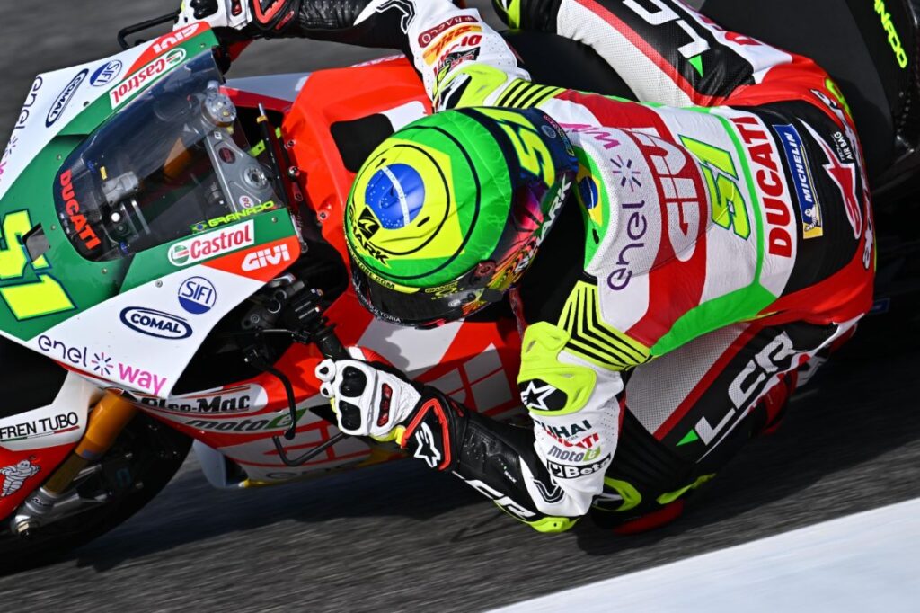 Eric Granado celebra retorno na MotoE: "É um dia incrível"