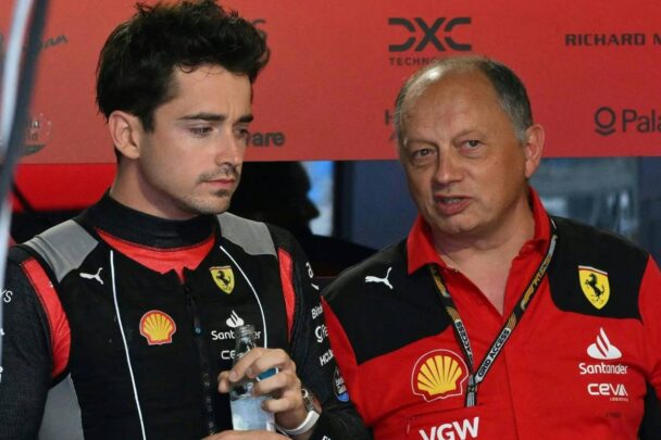 Leclerc revela ponto forte de Vasseur como chefe da Ferrari na F1